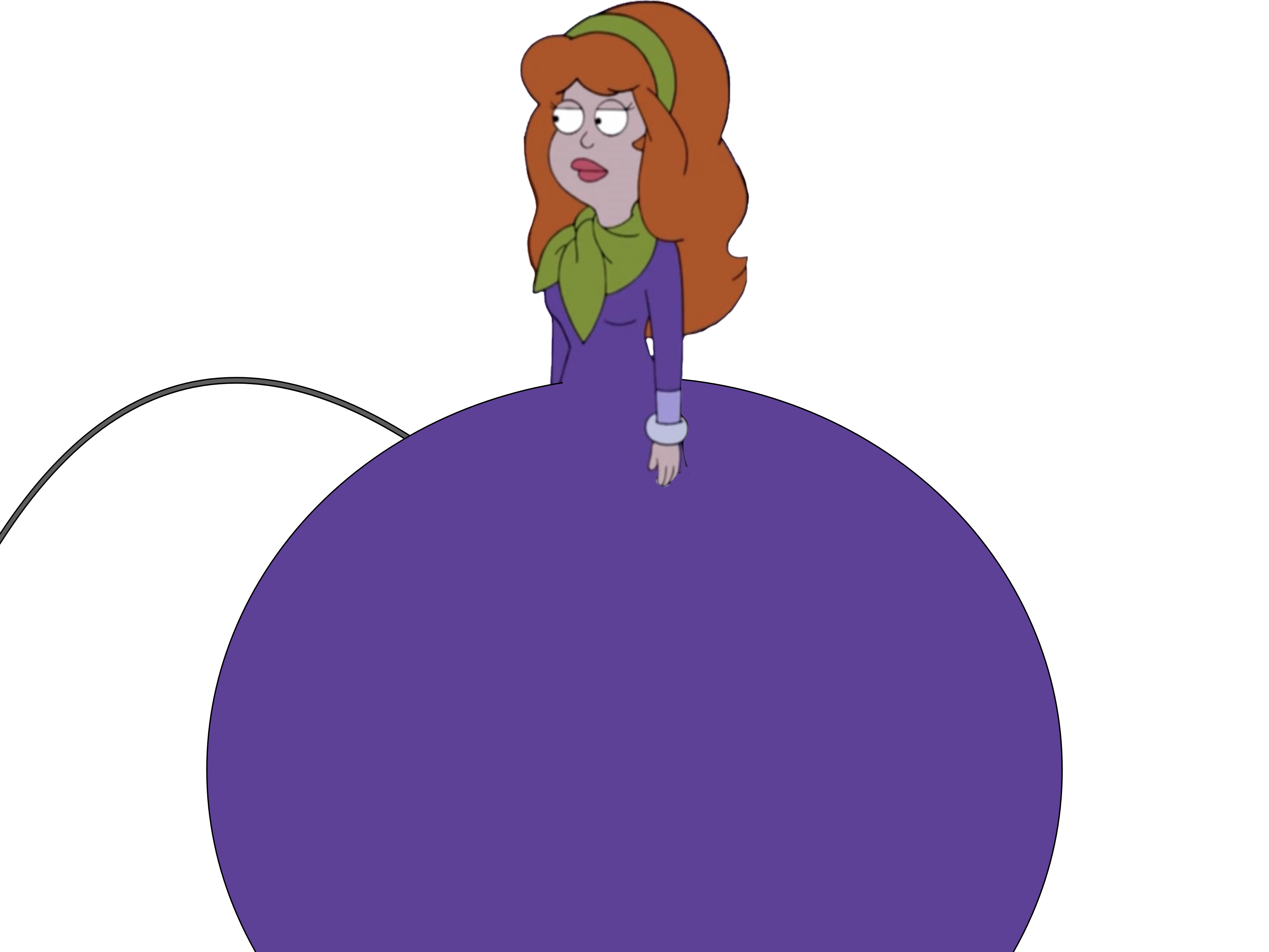Francines Dress Inflation By Theunknownfox95 On Deviantart