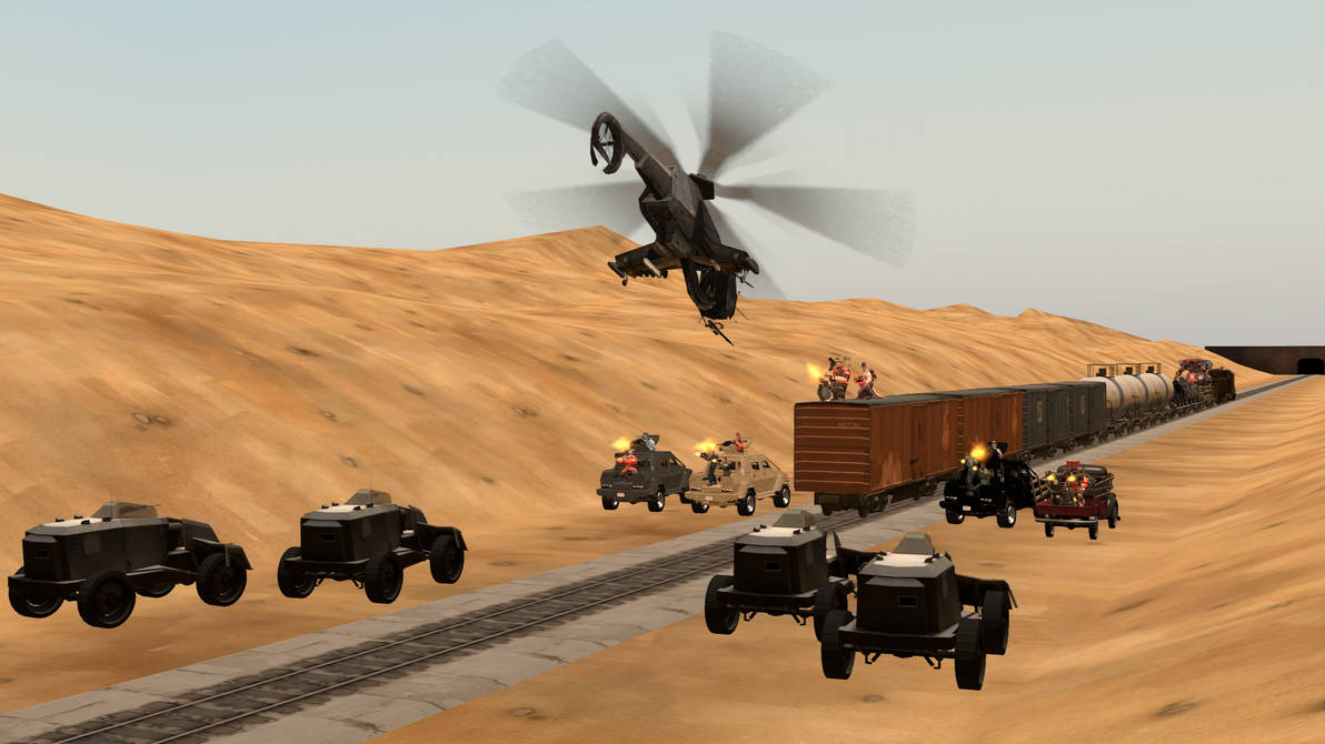 Sfm Train Defense By Nkrs235 On Deviantart