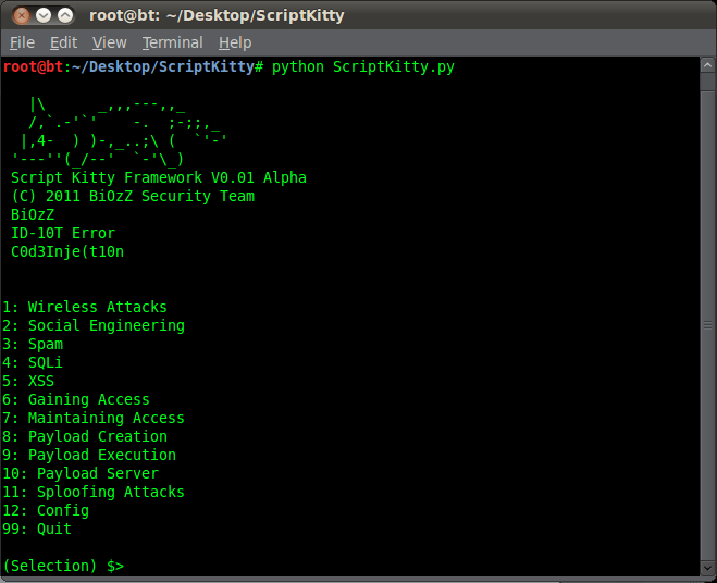 Script Kitty Interface By Id 10t On Deviantart