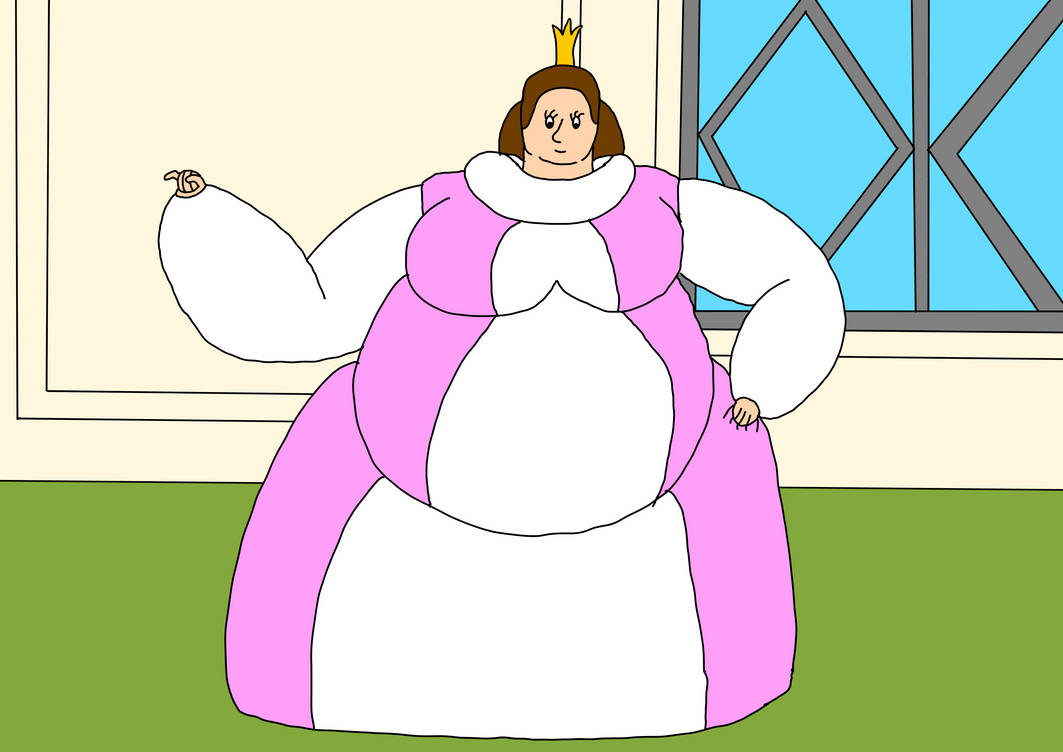 Obese Princess From Princess And The Pea By Blairscartoons On Deviantart