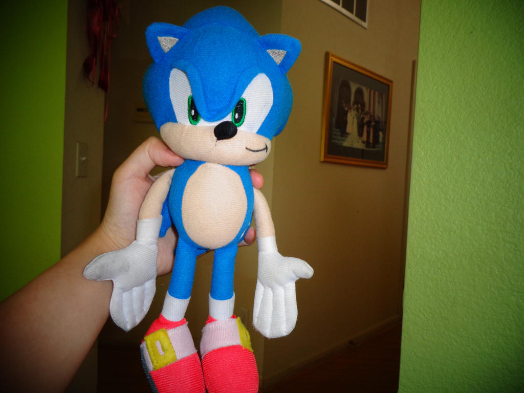 My Sonic Plush By Smoothcriminalgirl16 On Deviantart