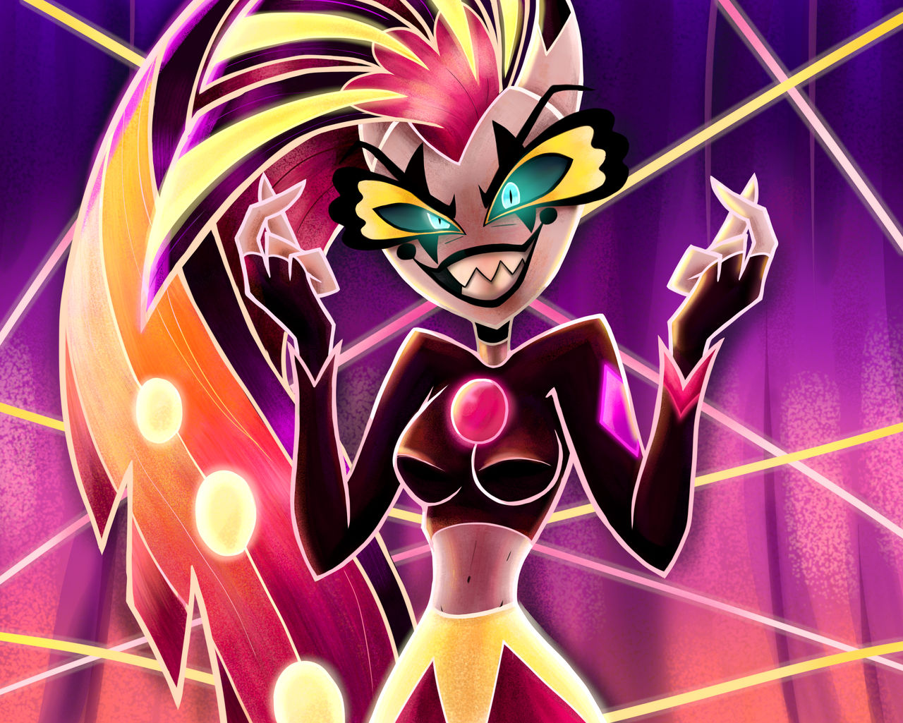 Glam Helluva Boss By Bluef0rest On Deviantart