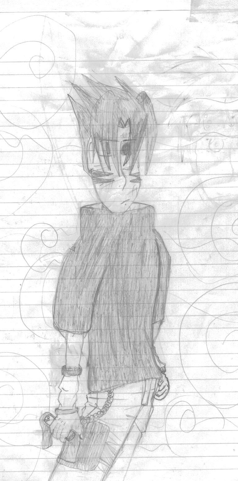 Sasuke Pose by Nine-Tailz on DeviantArt