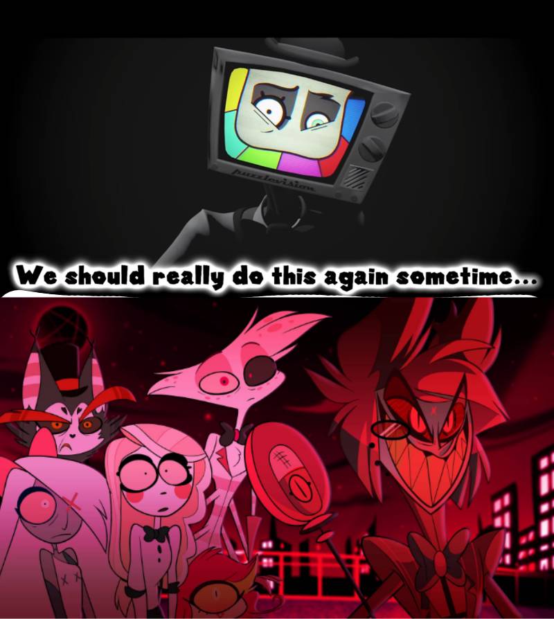 Hazbin Hotel Crew Shocked To See Tv Adware By Kawaiijosie On Deviantart