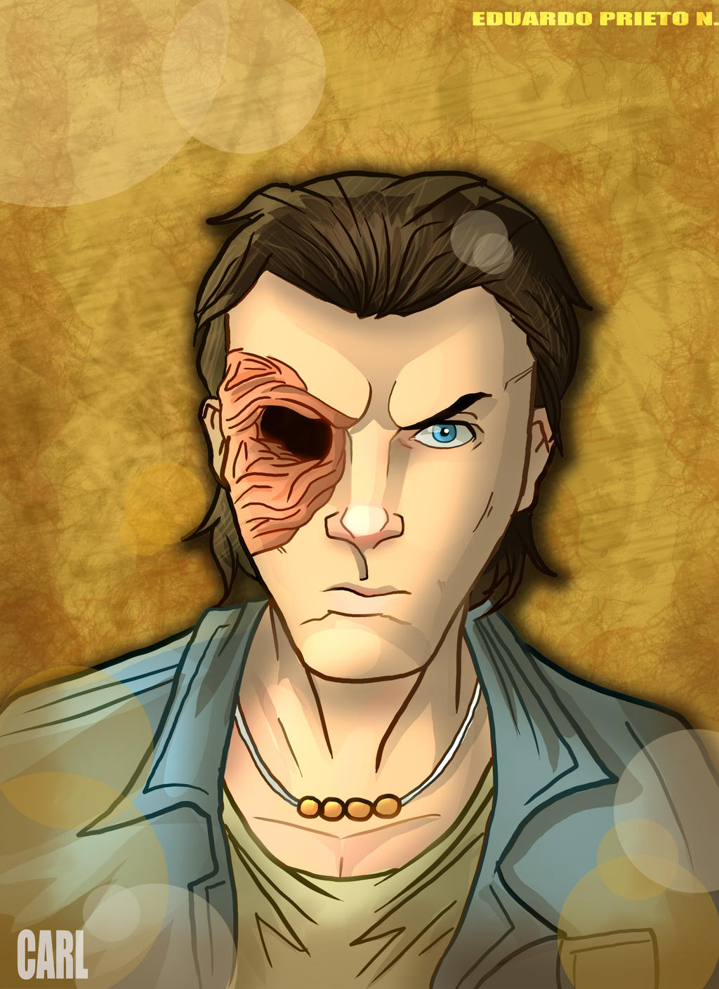 Carl Grimes From The Walking Dead Comic By Thewalkerprieton On Deviantart