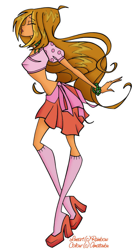Flora from WinxClub by Amatsubu on DeviantArt