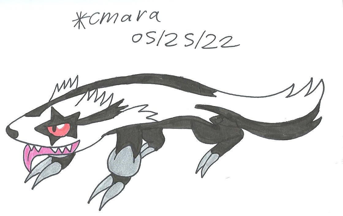 Galarian Linoone By Cmara On Deviantart
