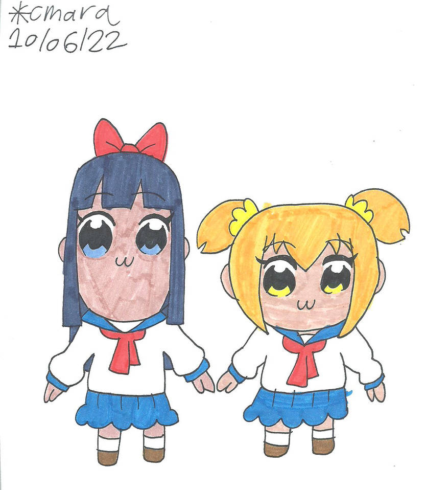 Pipimi And Popuko By Cmara On Deviantart