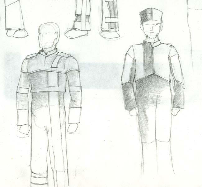 Uniform Sketches 4 by Becorps on DeviantArt