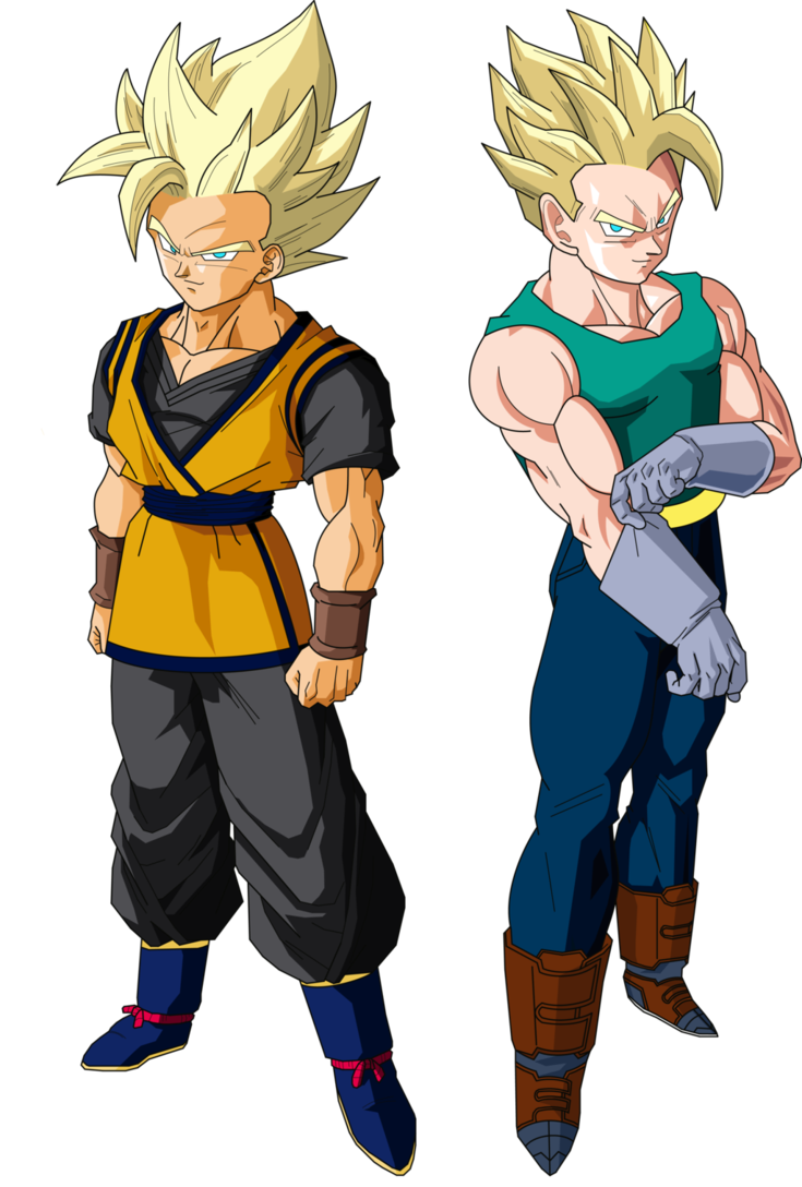 Goten Y Trunks Dbgt By Vegitoart On Deviantart