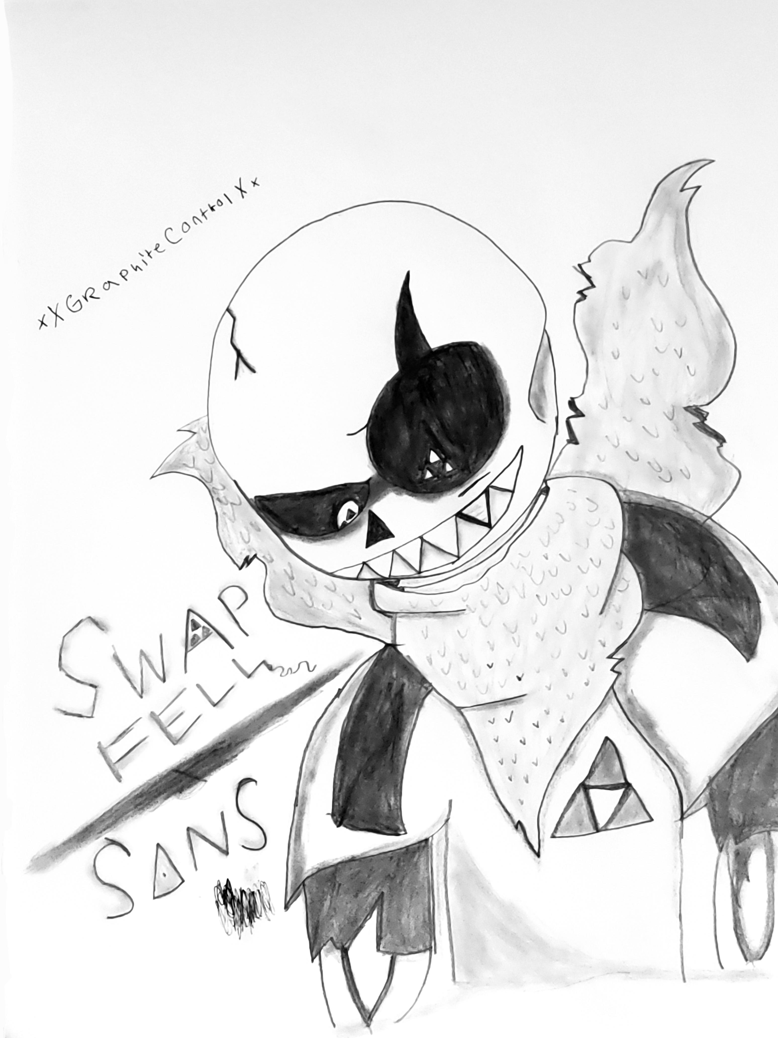 Mwah Hah Hah Swapfell Sans By Xxgraphitecontrolxx On Deviantart