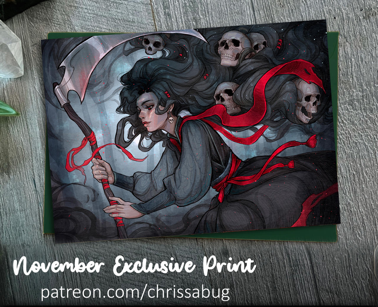 November Exclusive Print By Chrissabug On Deviantart