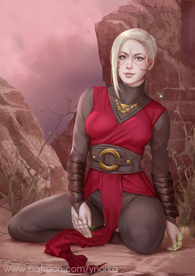 Nightsister Merrin By Ynorka On Deviantart