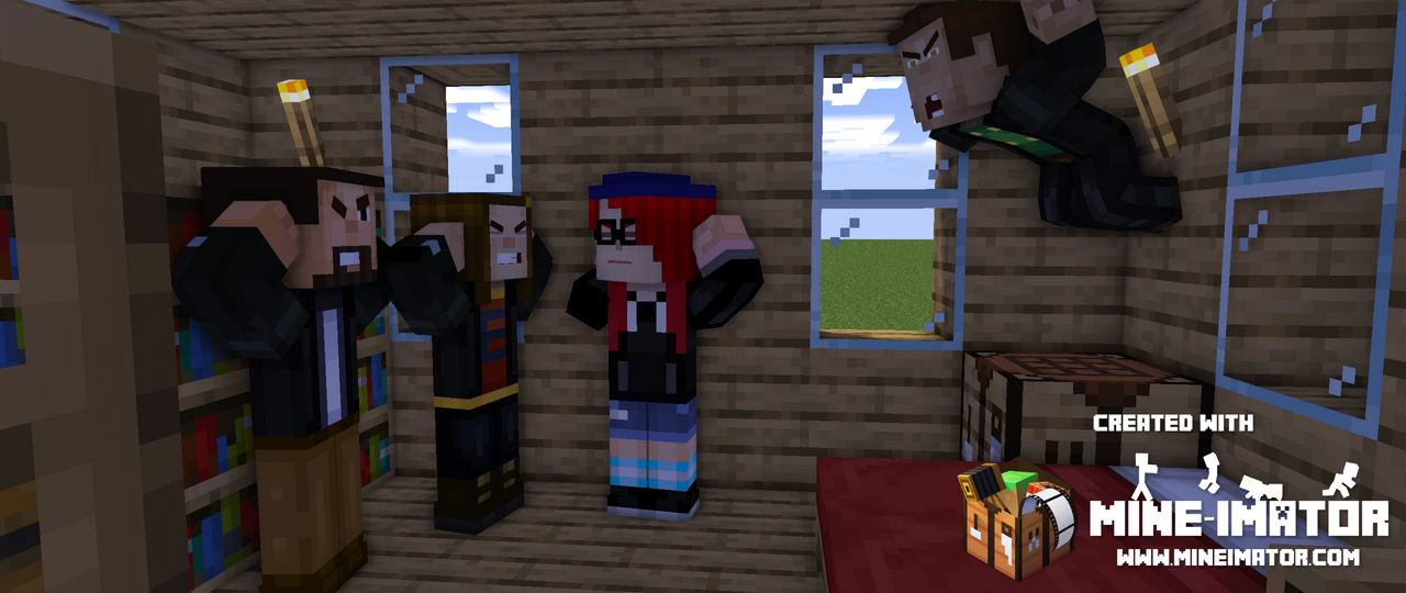 Aiden Schreit Seine Besten Freunde An Er Ist Beses By Enderyx32 On Deviantart
