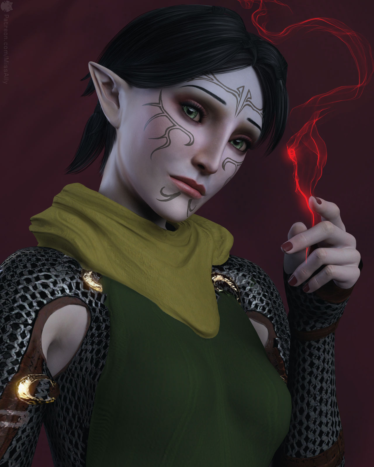 Merrill Dragon Age By Alienally On Deviantart