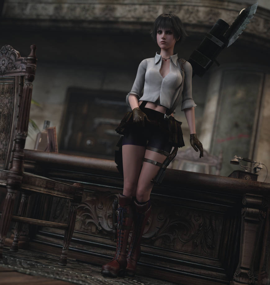 Lady Devil May Cry By Alienally On Deviantart