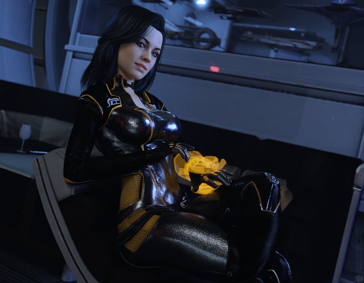Miranda Lawson Mass Effect By Alienally On Deviantart