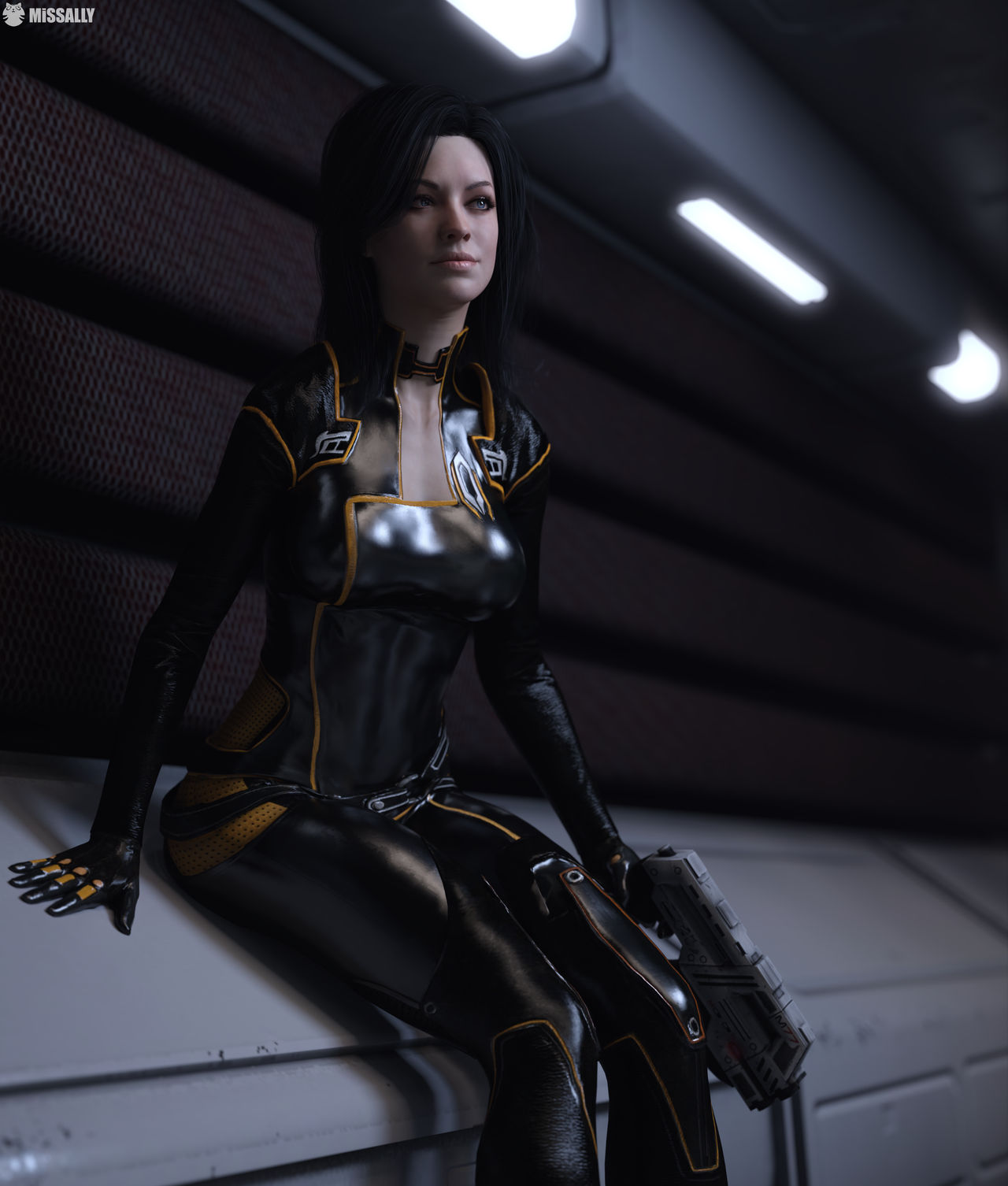 Miranda Lawson Mass Effect By Alienally On Deviantart
