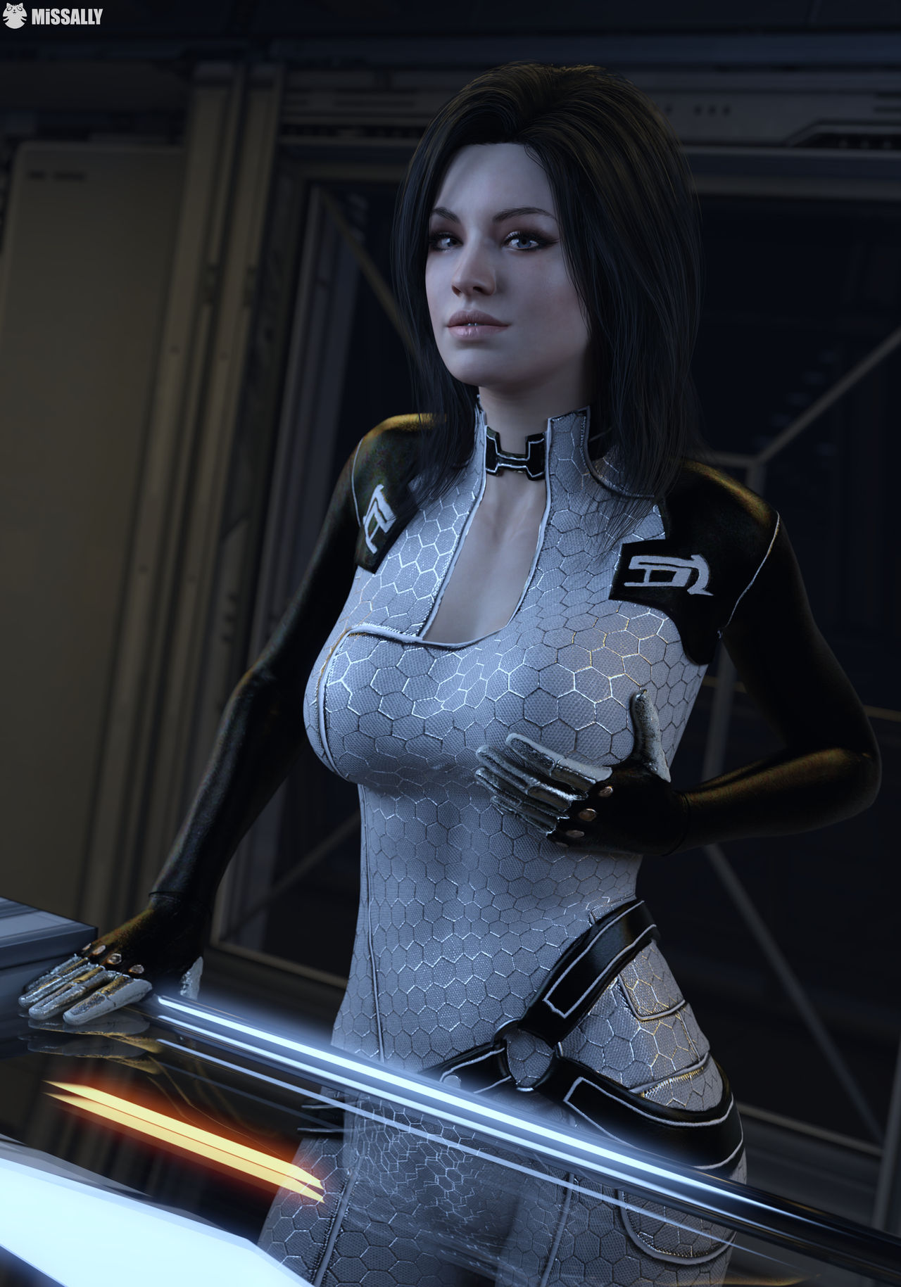 Miranda Lawson Mass Effect By Alienally On Deviantart