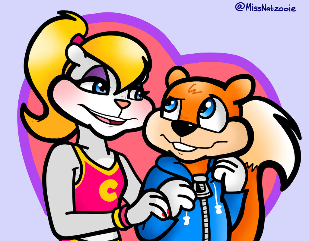 Berri And Conker By Conkanat On Deviantart