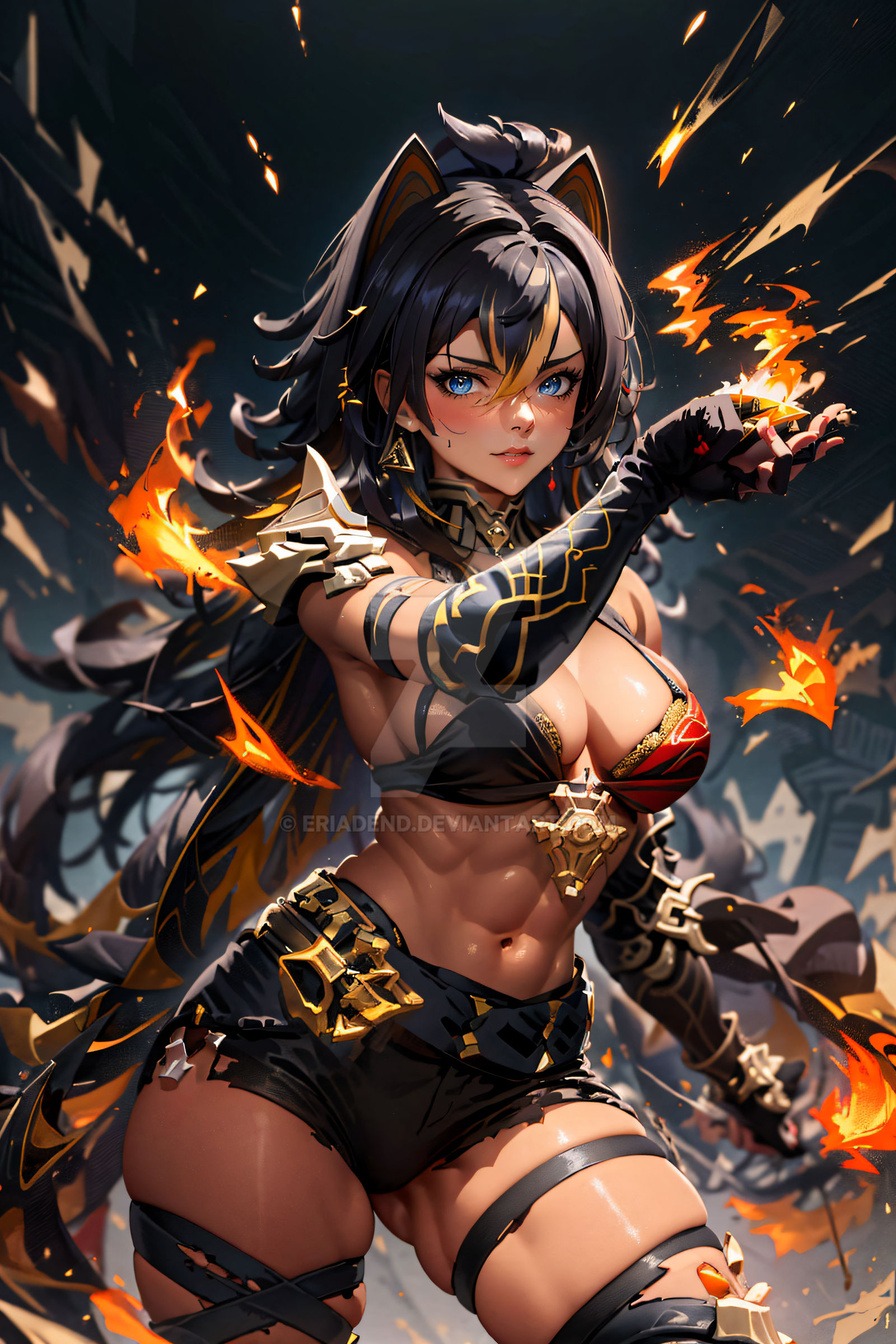 Genshin Impact Dehya By Eriadend On Deviantart