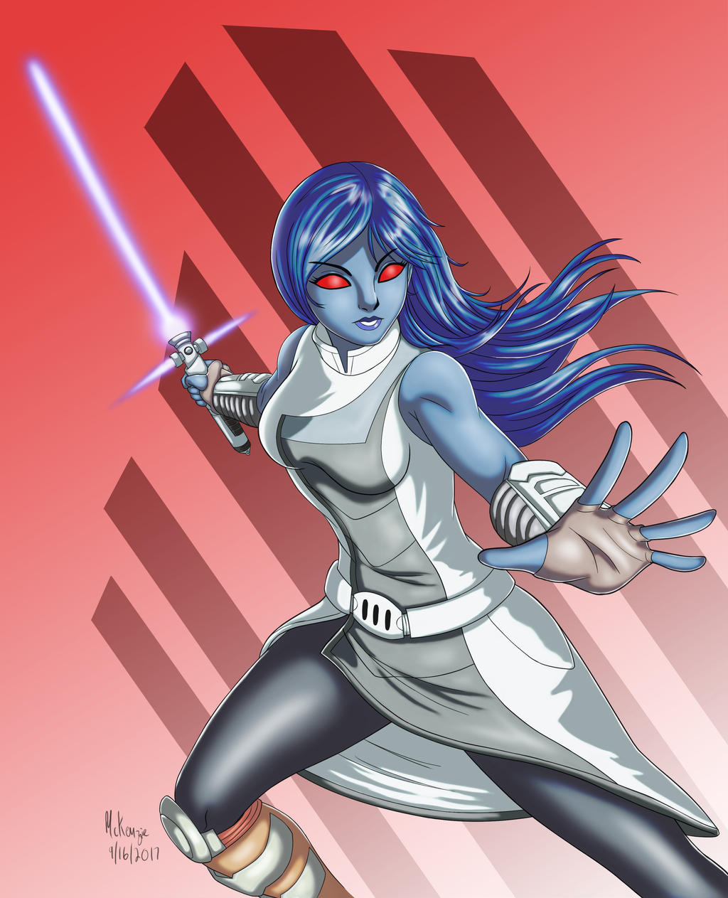 Chiss Jedi By Redshoulder On Deviantart