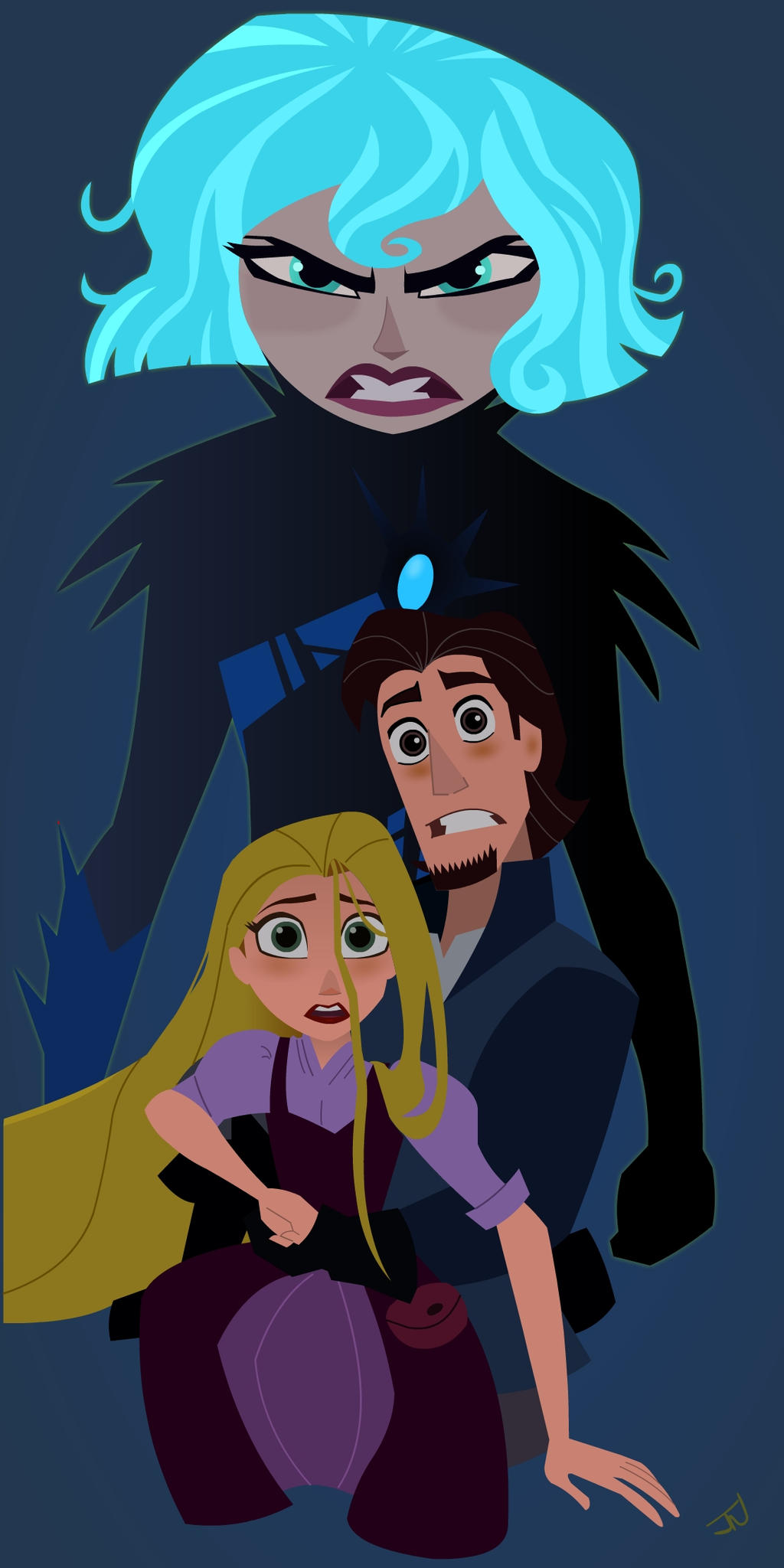 Rapunzel Eugene And Cass Destinies Collide By Jettmanas On Deviantart