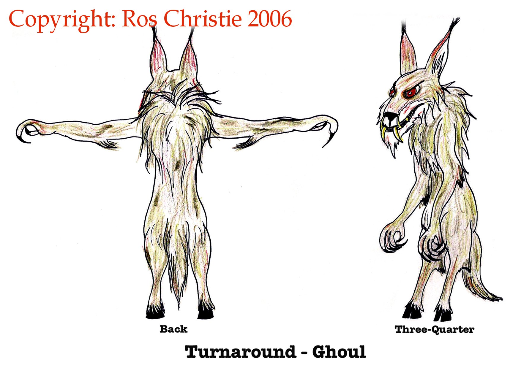 Ghoul Concept Art 02 by Roscrab on DeviantArt