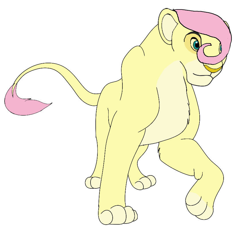 Fluttershy As A Lion By Liolumoon On Deviantart