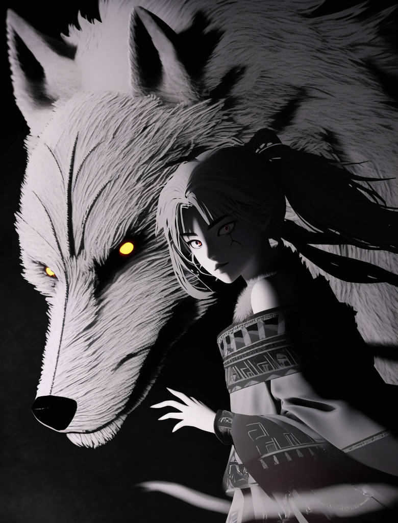Girl And Wolf 4 By Volkohvat On Deviantart
