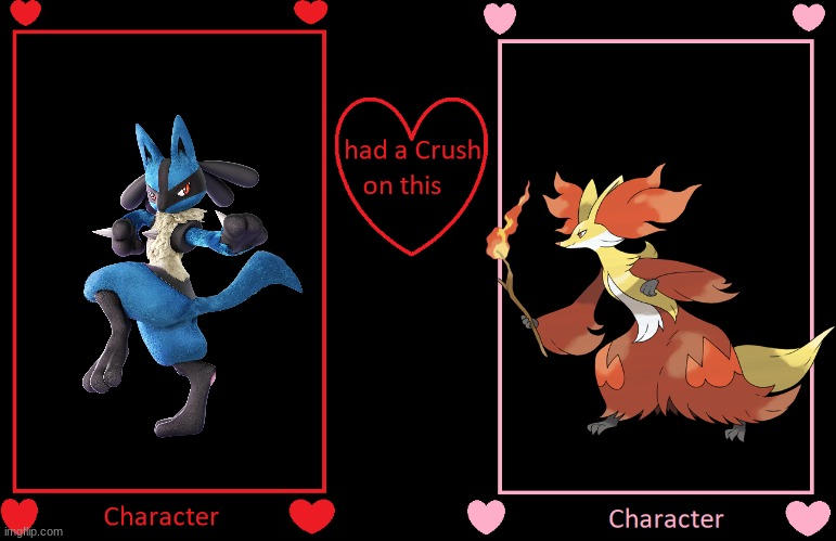 If Lucario Had A Crush On Delphox By Alteregobro On Deviantart