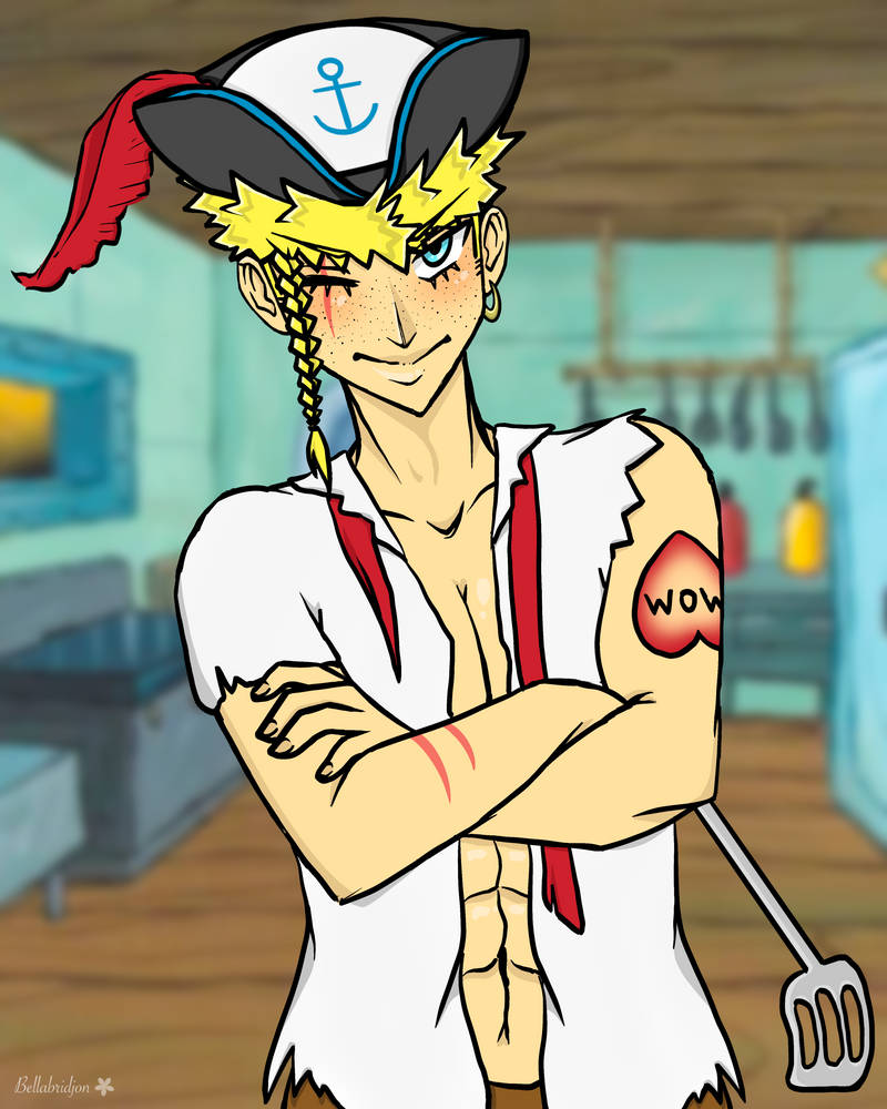 Spongebob Anime Style By Bellabridjon On Deviantart