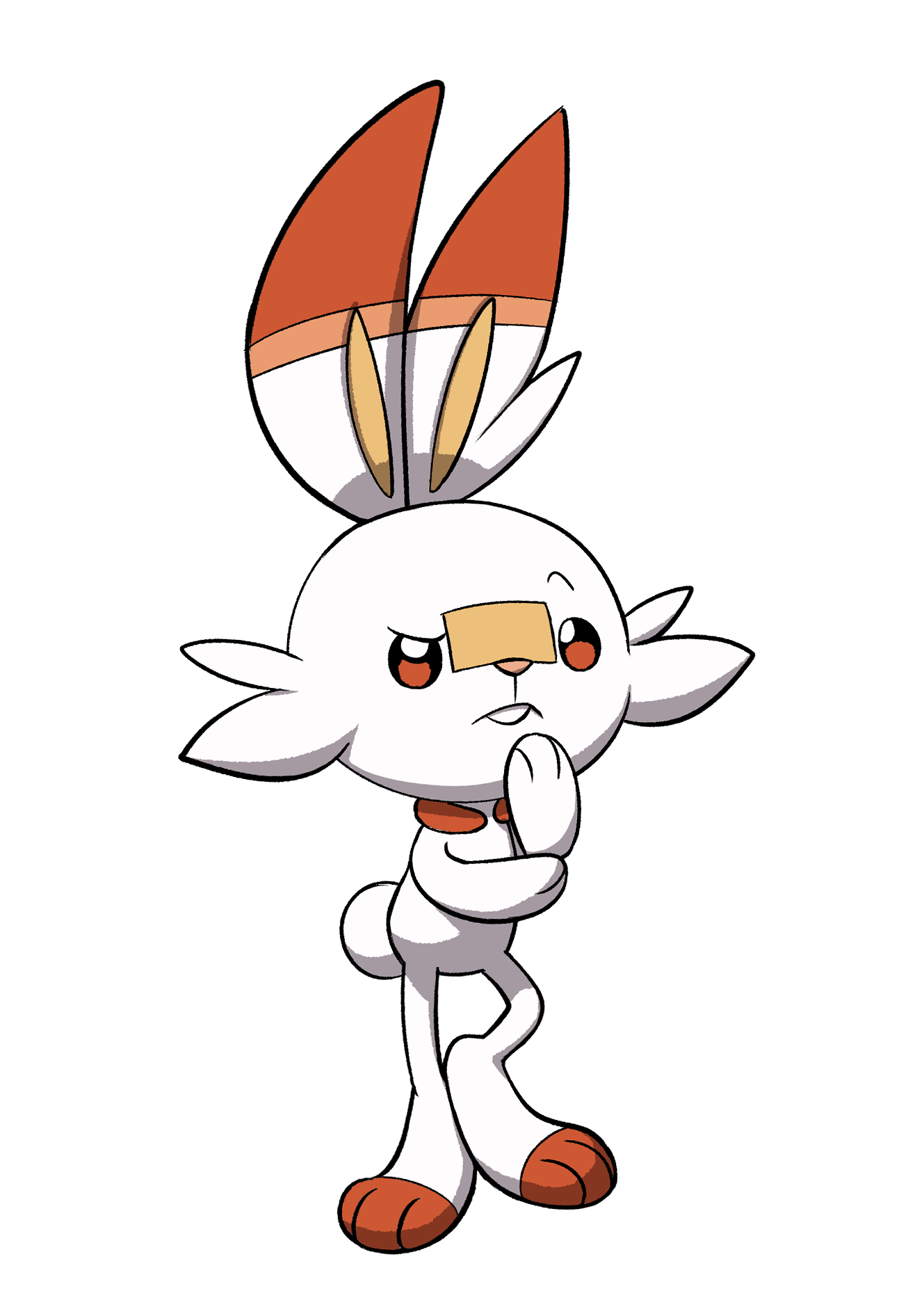 Pokemon Fan Art Scorbunny By Dj Thais On Deviantart