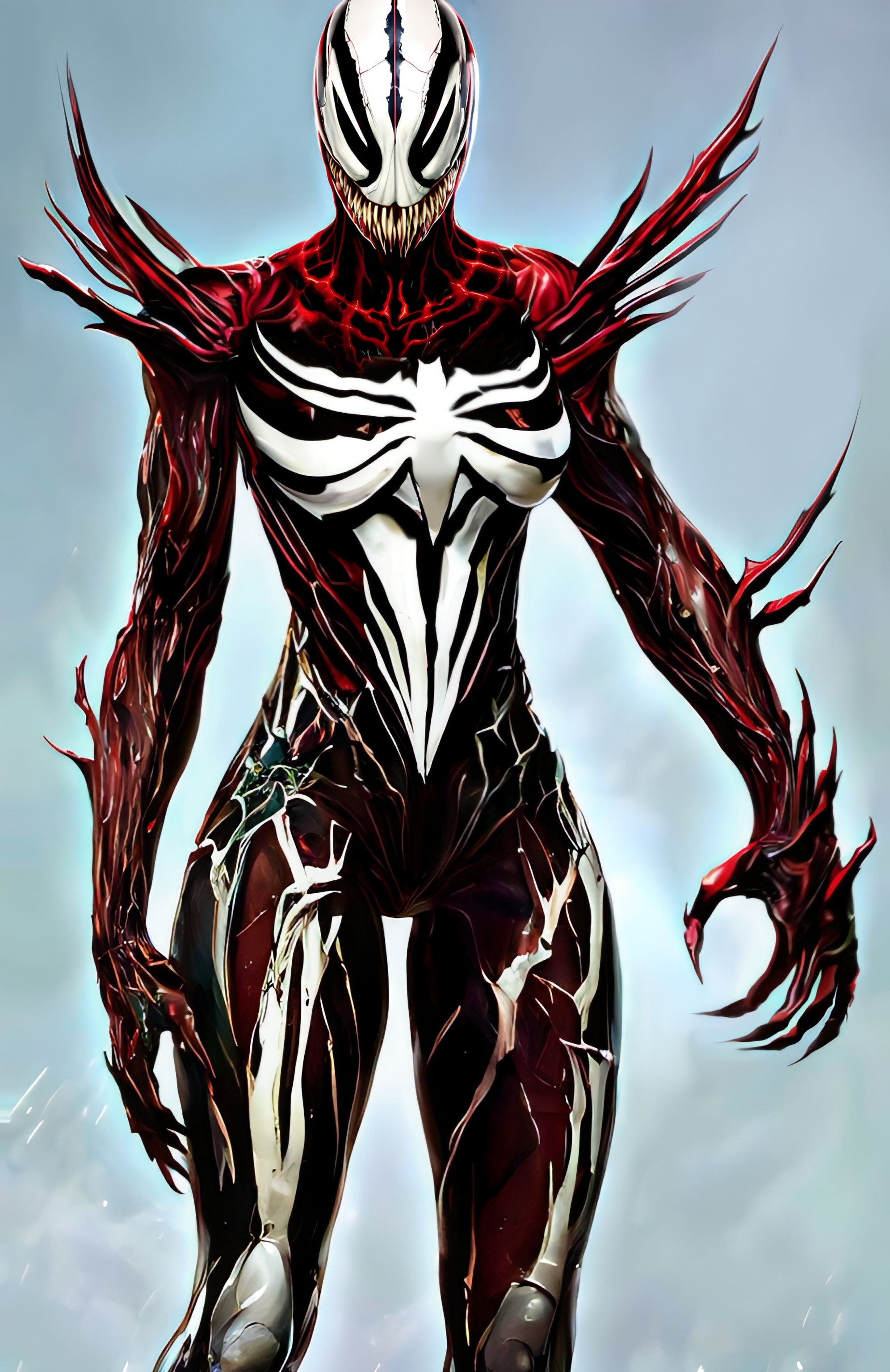Female Symbiote By Marcelosilvaart On Deviantart