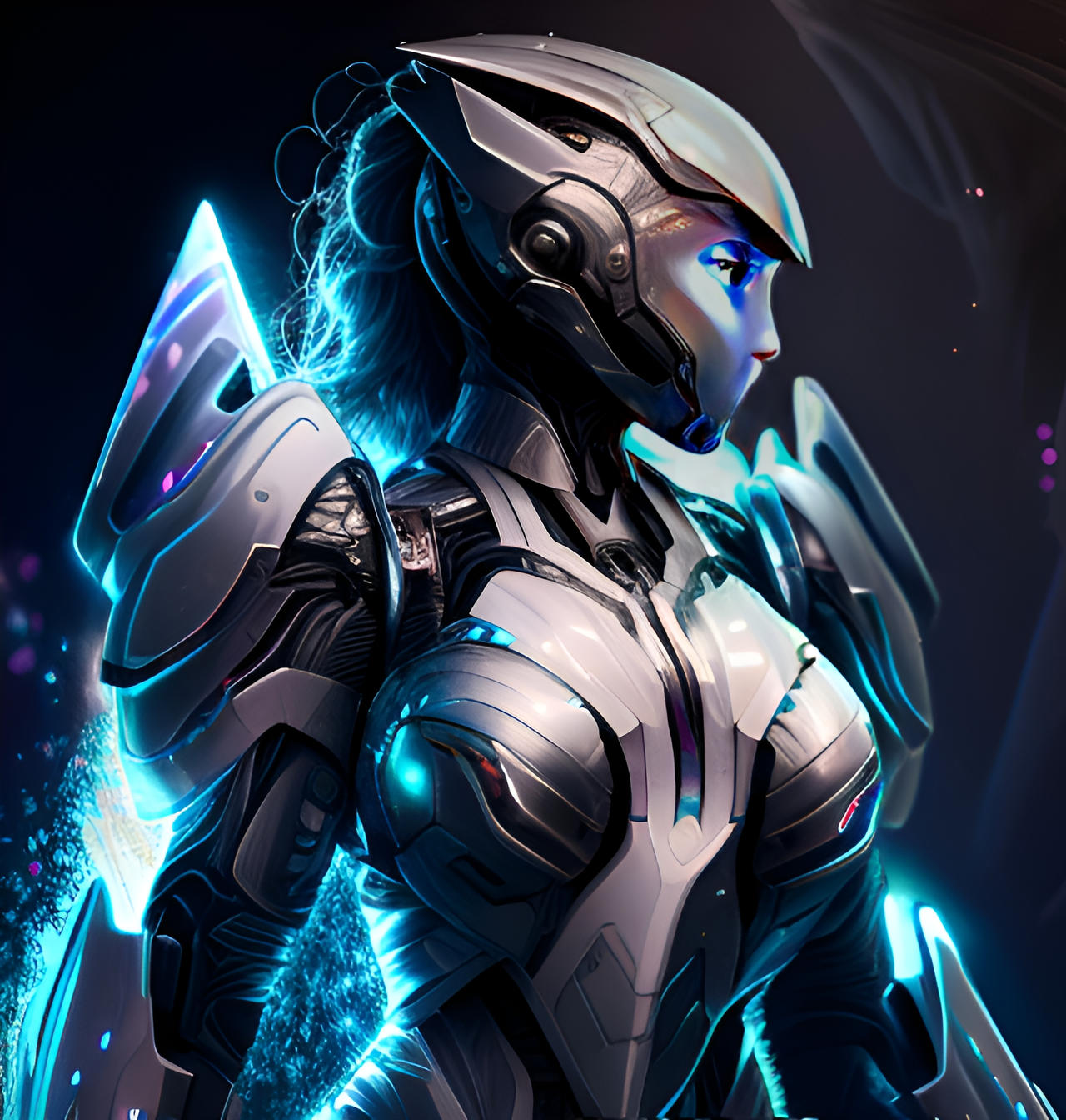 Sci-fi Female Robot by MarceloSilvaArt on DeviantArt Sci-fi Female Robot by MarceloSilvaArt on DeviantArt