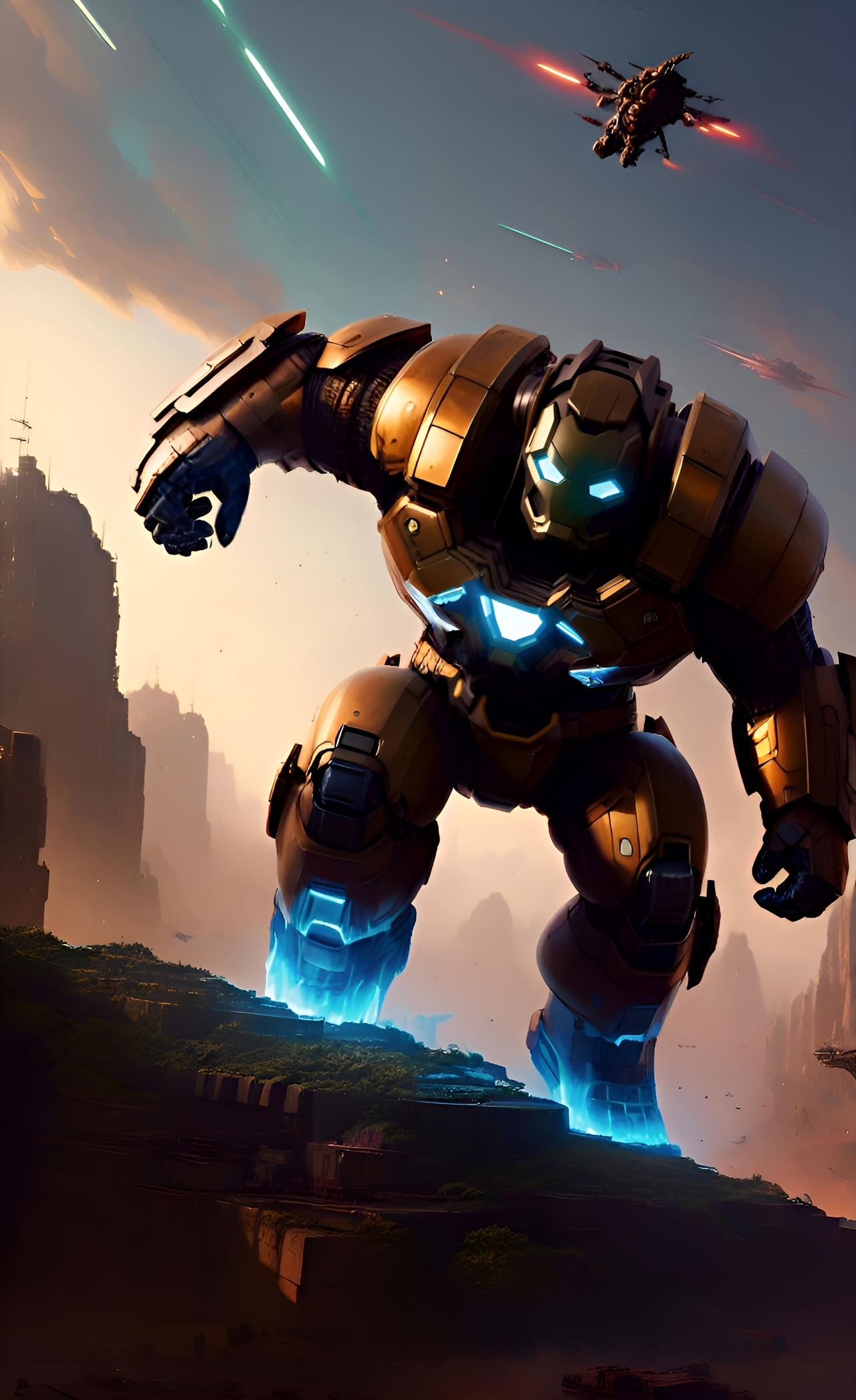 Hulkbuster Concept By Marcelosilvaart On Deviantart
