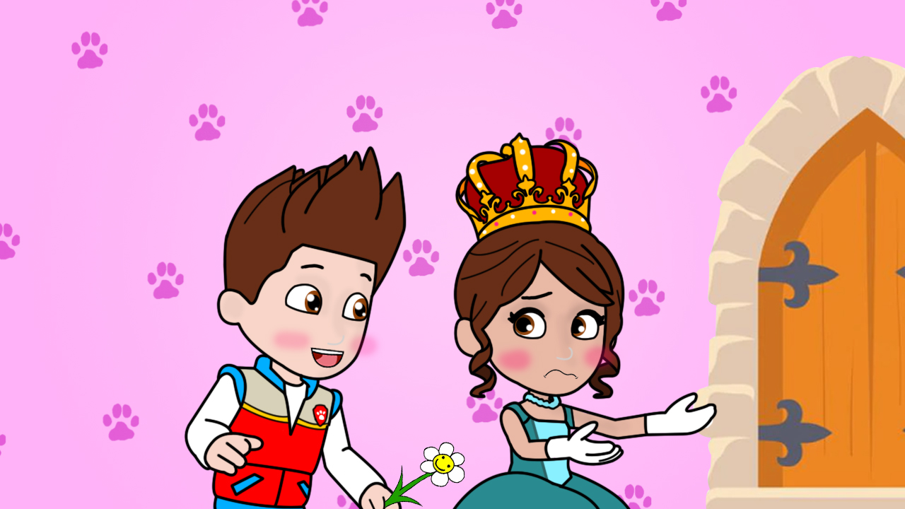 Paw Patrol Ryder And Princess Barkingburg By Biuchoco On Deviantart