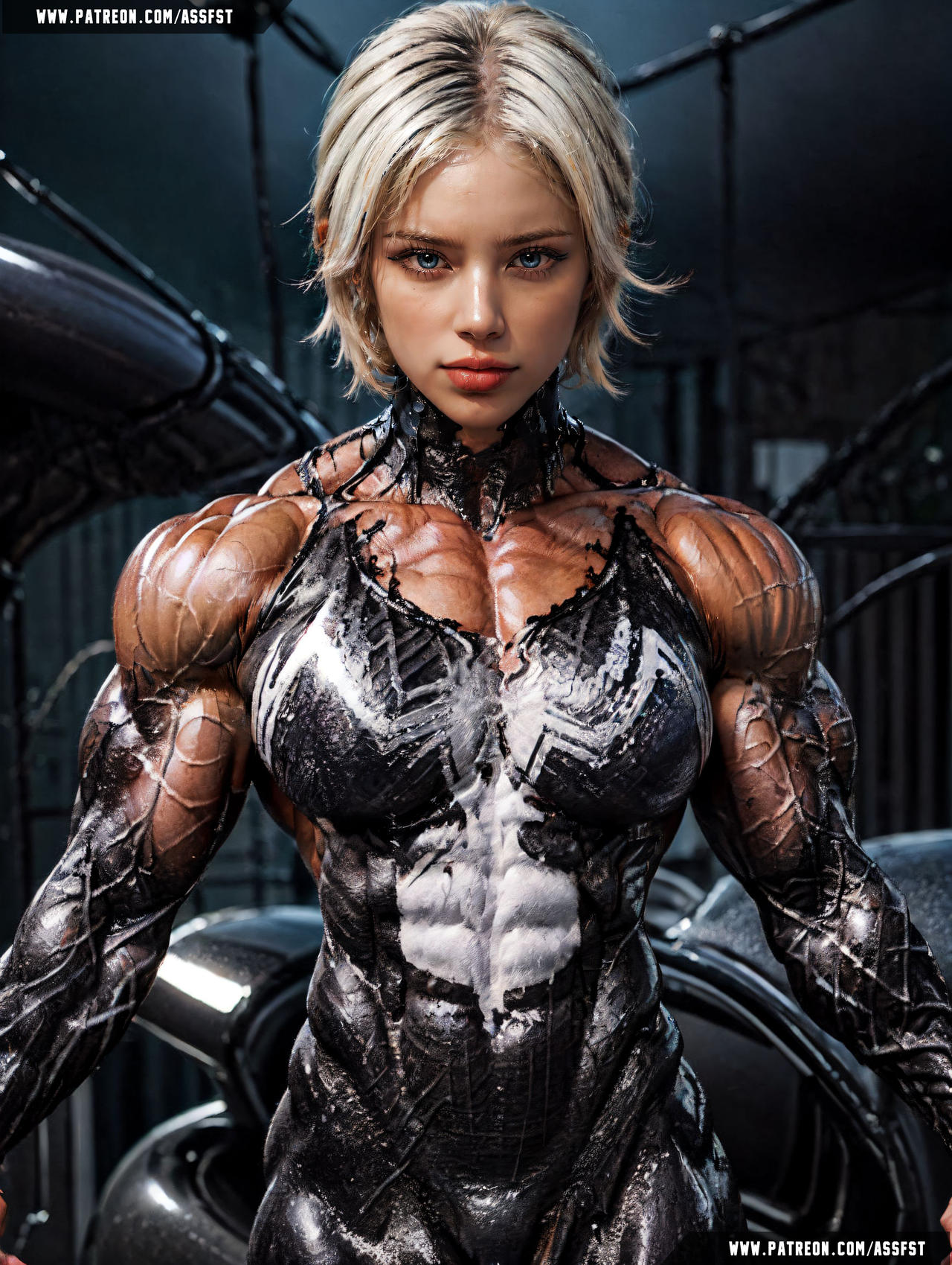 She Venom 01 By Assfst On Deviantart
