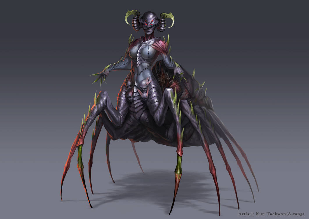 Spider Queen By Arang9903 On Deviantart