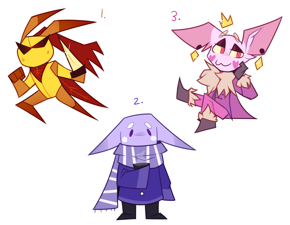 Adopts Chibi Peeps 13 Open By Zvarricopter On Deviantart