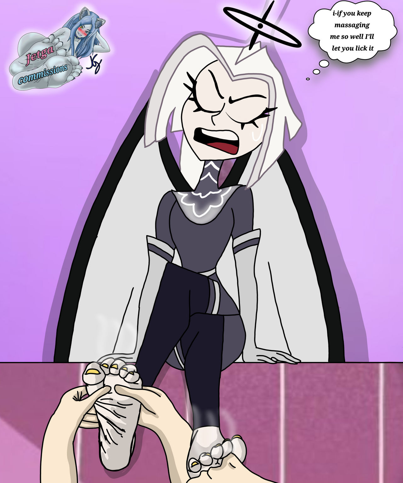 Lute hazbin hotel feet version 2 massage soles by jetga on DeviantArt Lute hazbin hotel feet version 2 massage soles by jetga on DeviantArt