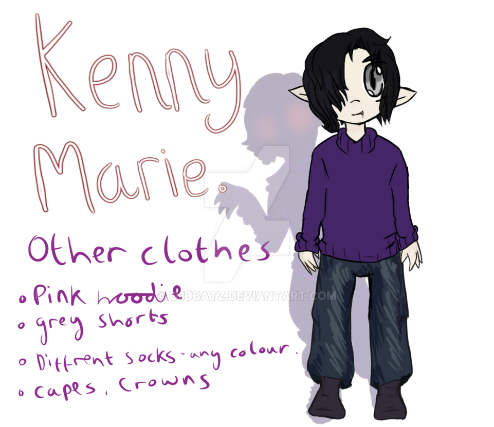 Oc Ref Sheet By D3dbatz On Deviantart
