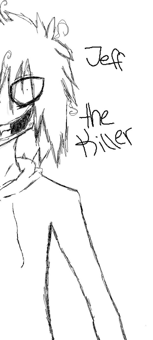 Jeff The Killer Drawing By Heartesart On Deviantart