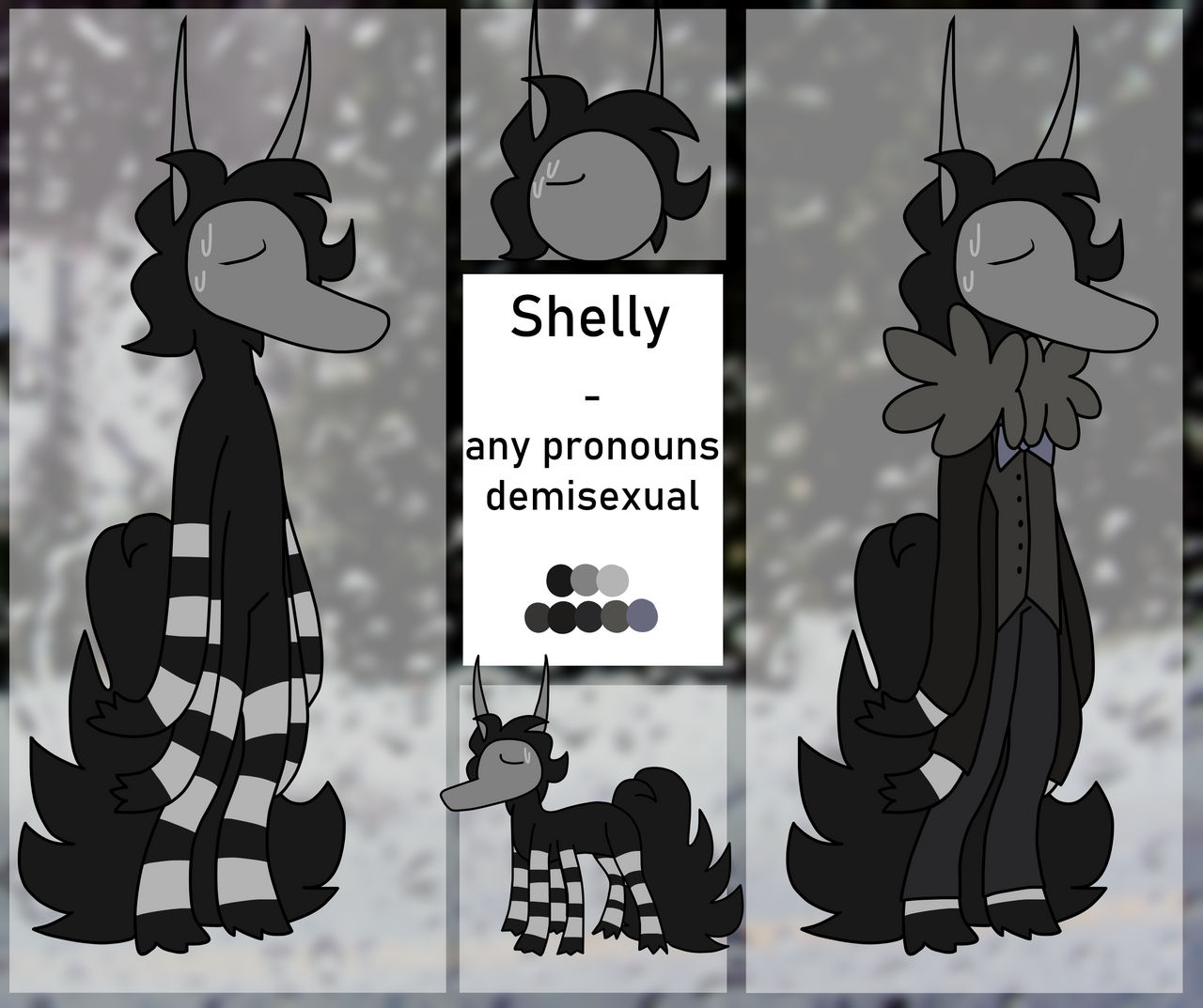 Shelly Ref By Thecyanbandit On Deviantart