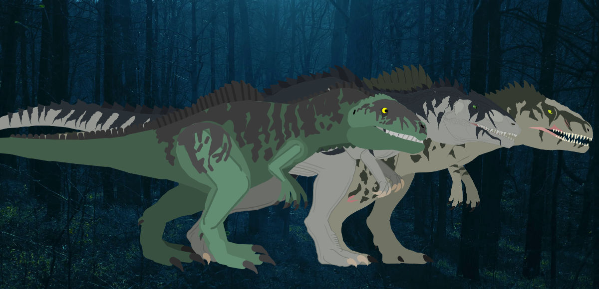 Giganotosaurus (JWD) Comparison by VenomNightmare1 on DeviantArt Giganotosaurus (JWD) Comparison by VenomNightmare1 on DeviantArt