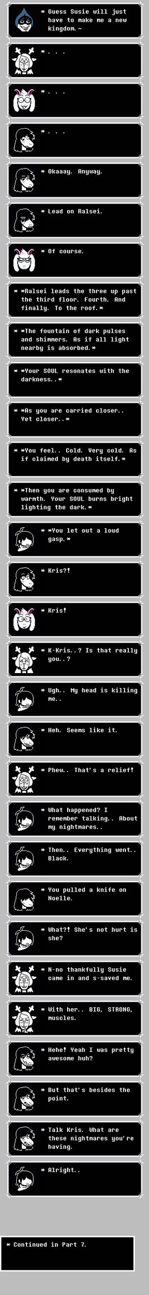 Deltarune Comic Part 6 By Official Blaze On Deviantart