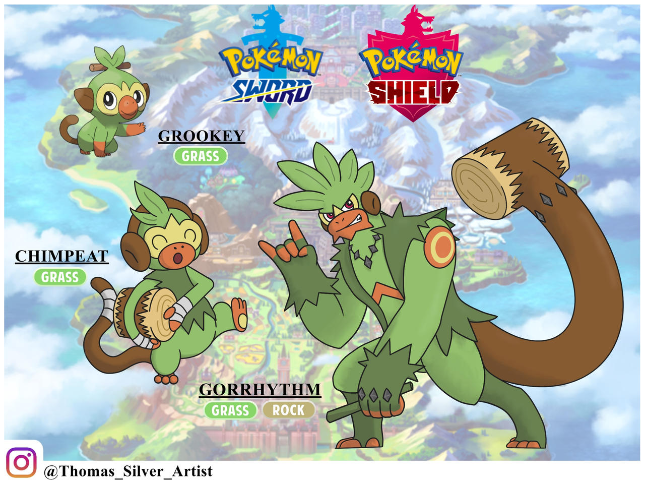 Grookey Punk Rocker Evolution Line by Wolf-Beard on DeviantArt Grookey Punk Rocker Evolution Line by Wolf-Beard on DeviantArt