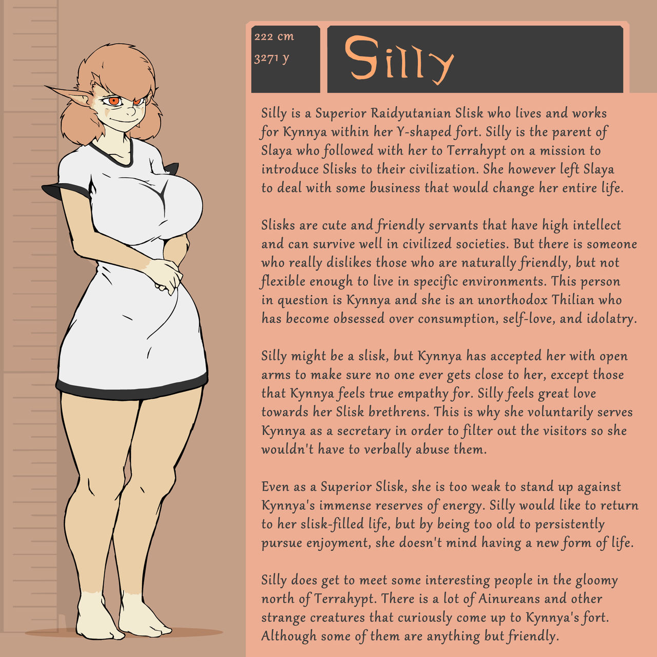 Character Bio Silly By Syrsa On Deviantart