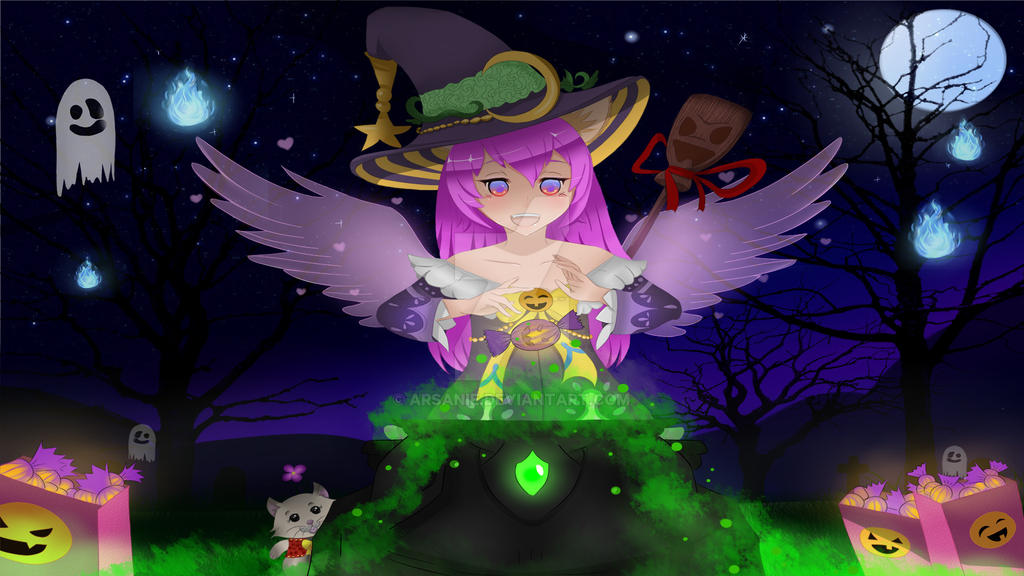 Tera Online Elin Halloween By Arsanie On Deviantart