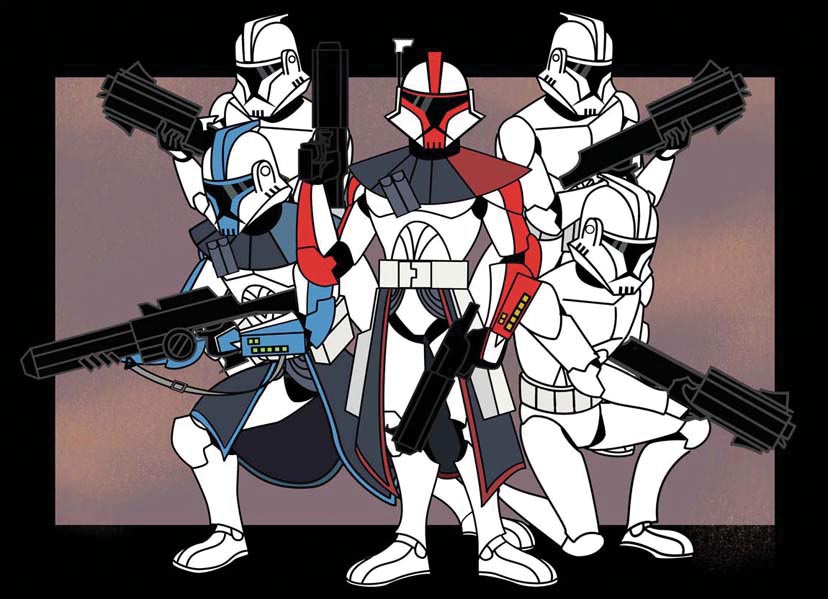 clone troopers by daverge on DeviantArt